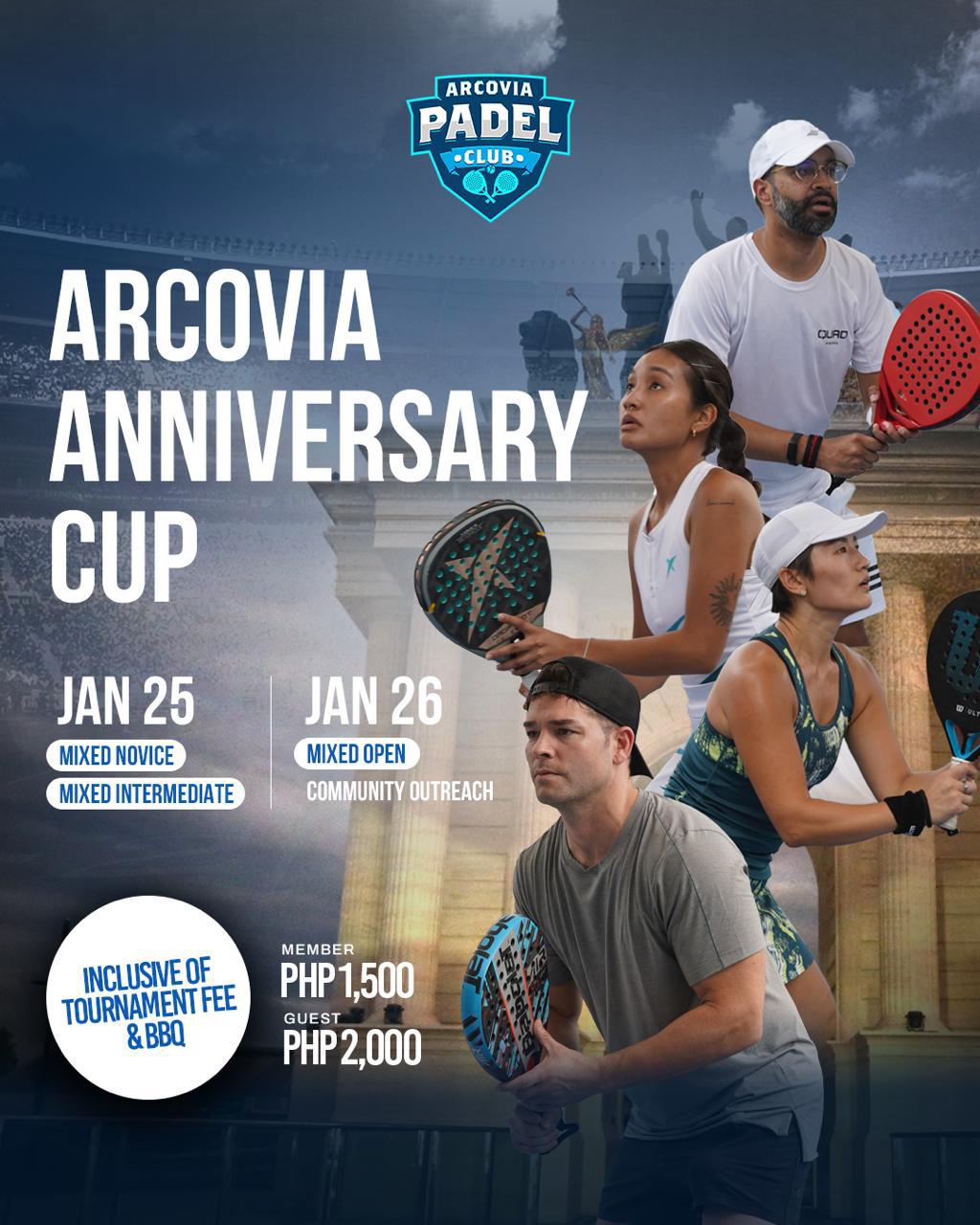 Arcovia Padel Club Marks 1st Anniversary with Tournaments and Community ...