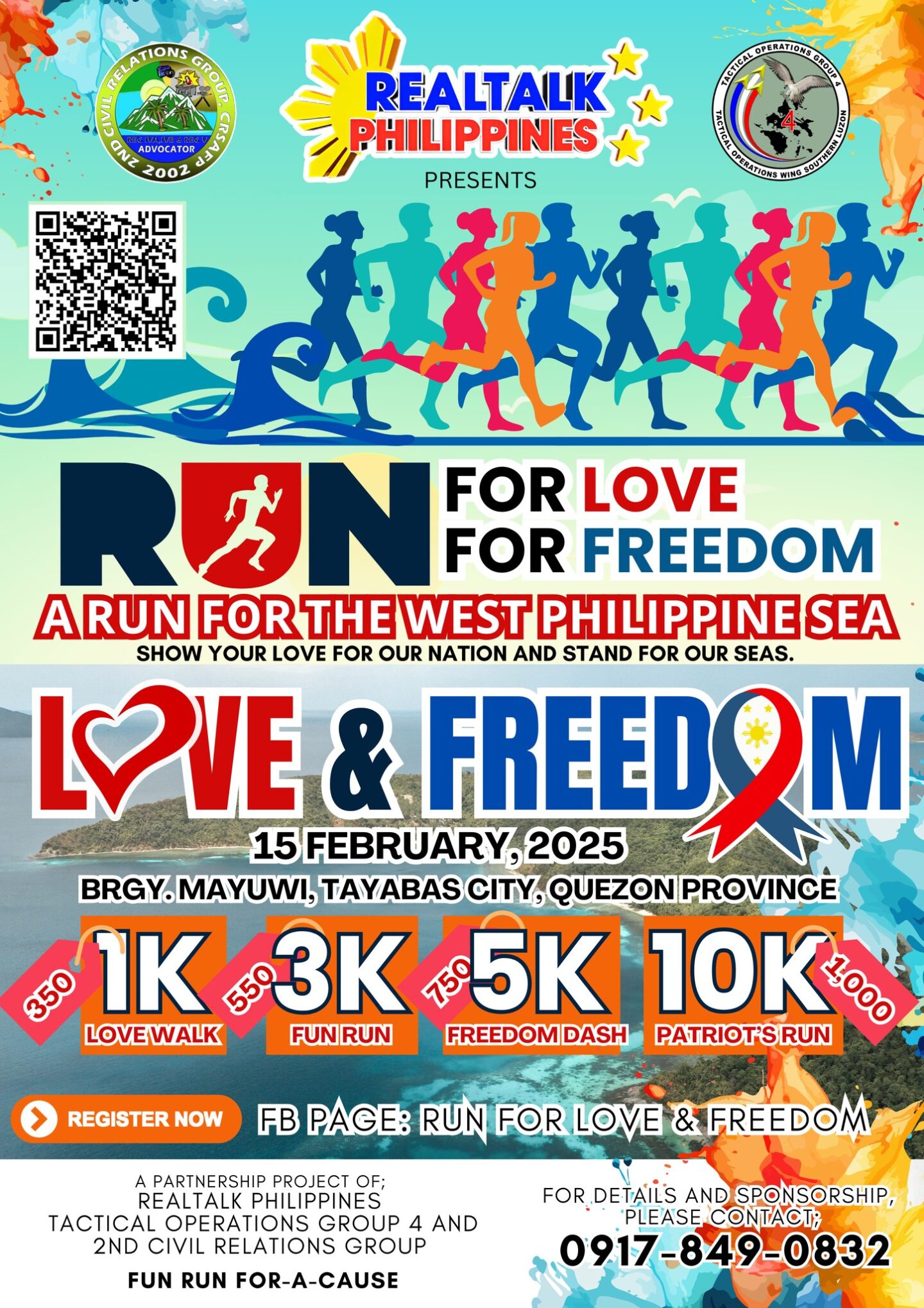 Run for Love, Run for Freedom 2025 in Quezon Province | Pinoy Fitness