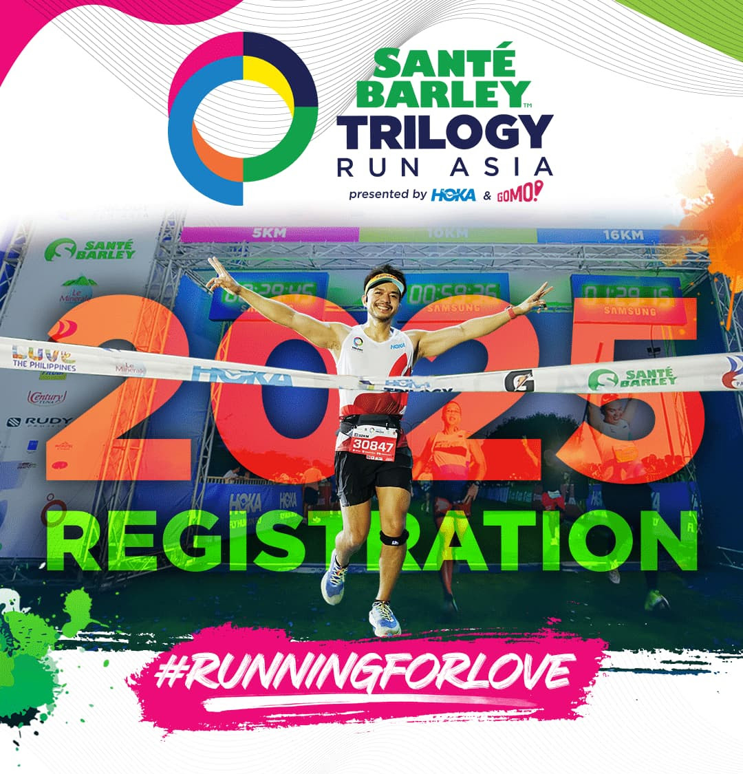 Santé Barley Trilogy Run Asia 2025: Race Schedules, Fees, and How to Join | Pinoy Fitness