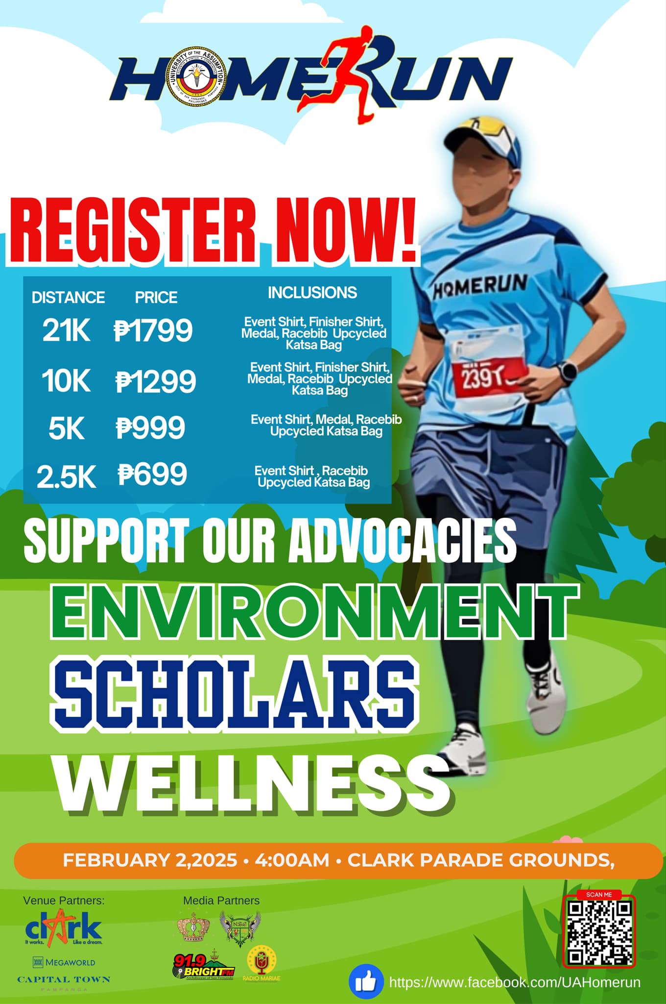 UA HOMERUN 2025 in Clark Parade Grounds | Pinoy Fitness