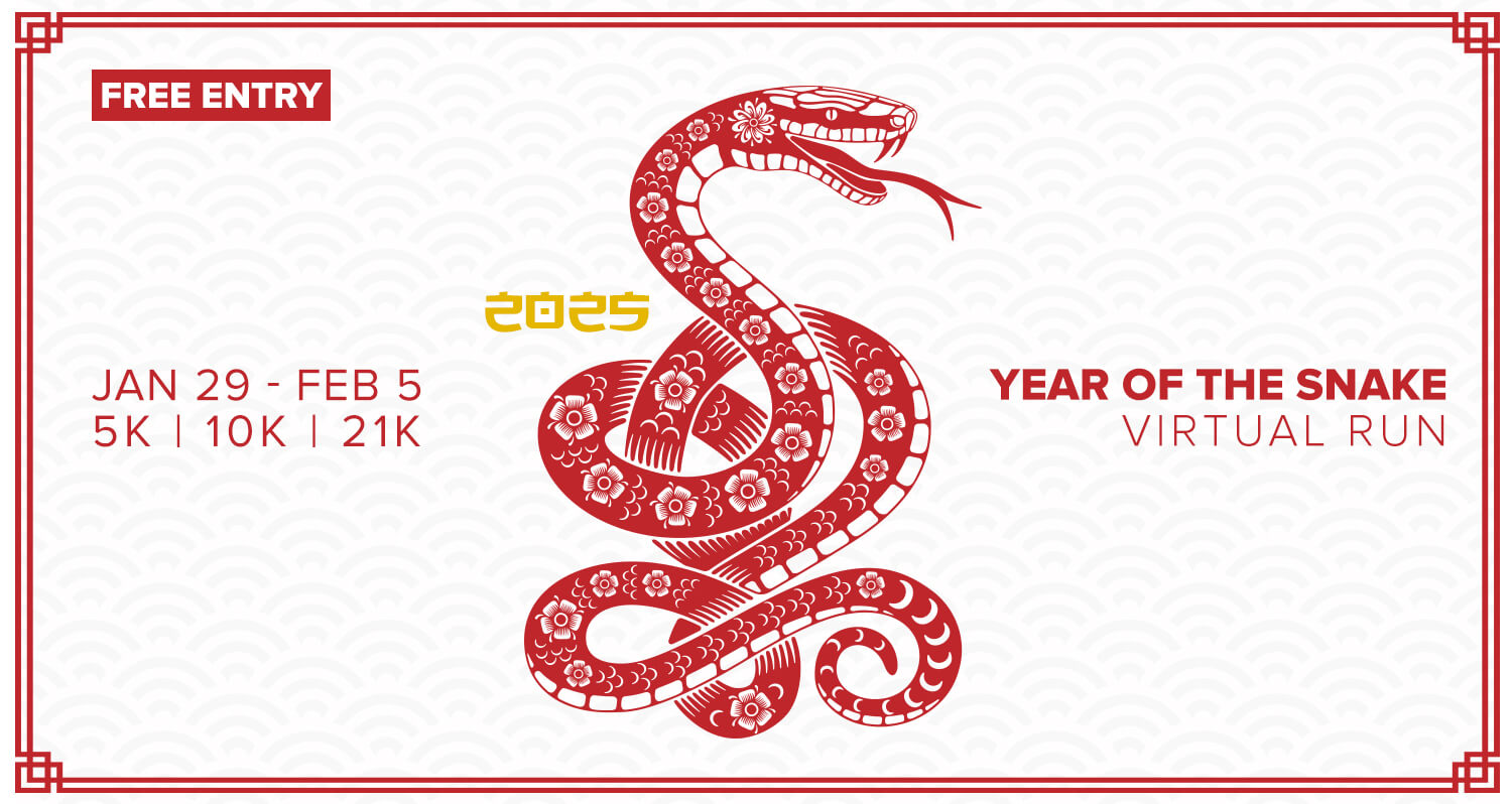Year of the Snake Virtual Run (FREE) | Pinoy Fitness