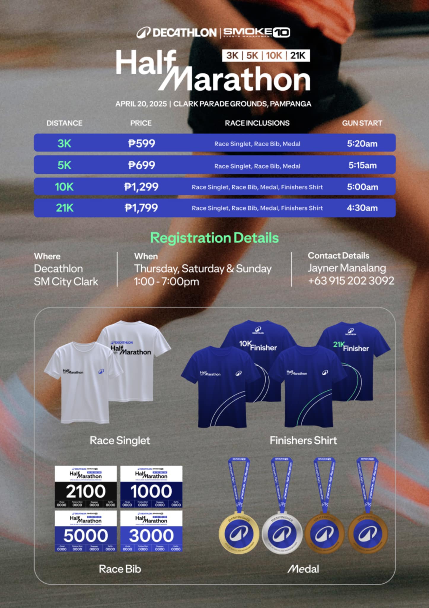 Decathlon Half Marathon 2025 in Clark Pampanga | Pinoy Fitness