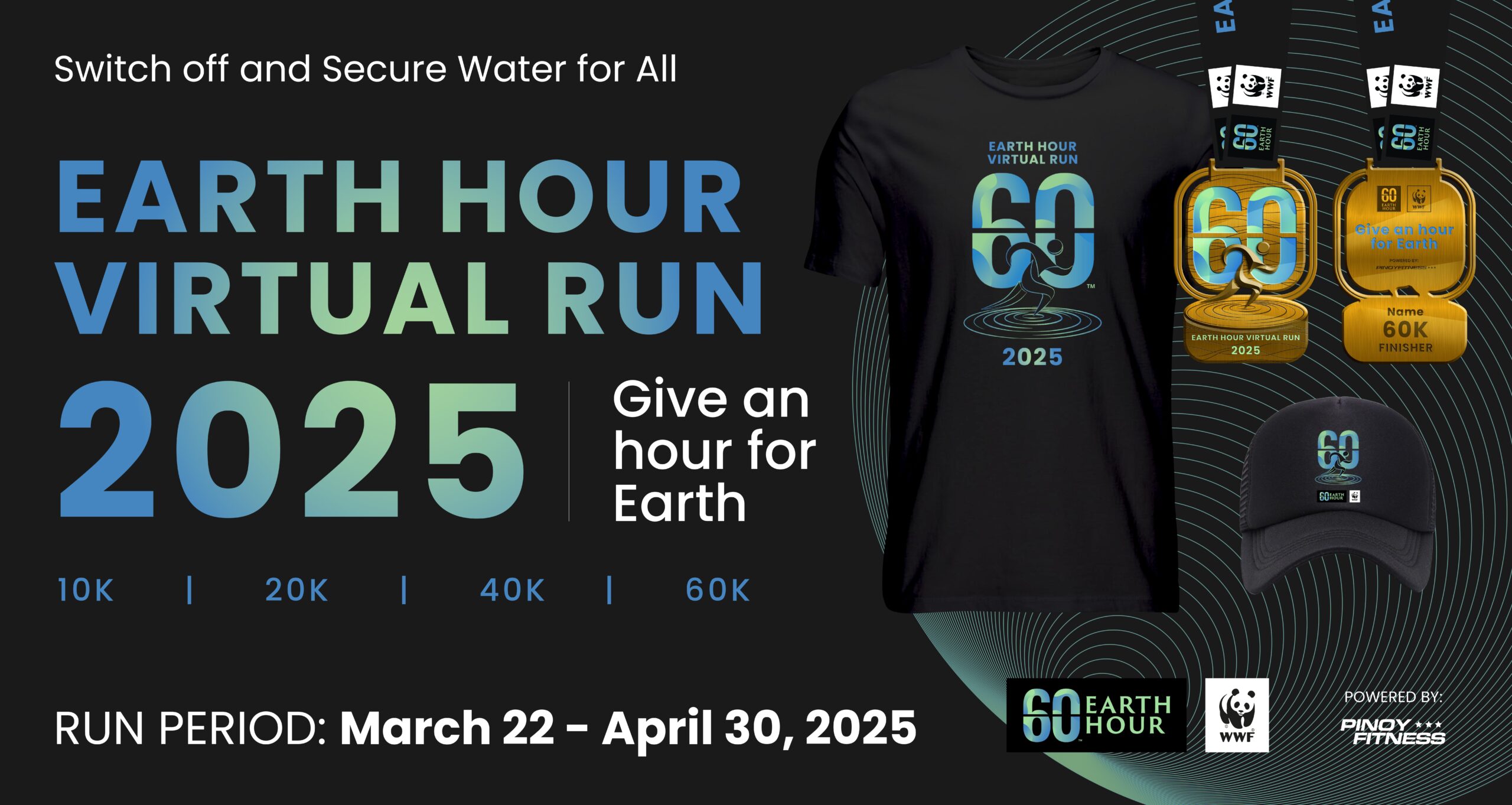 WWF Earth Hour Virtual Run 2025 | Pinoy Fitness