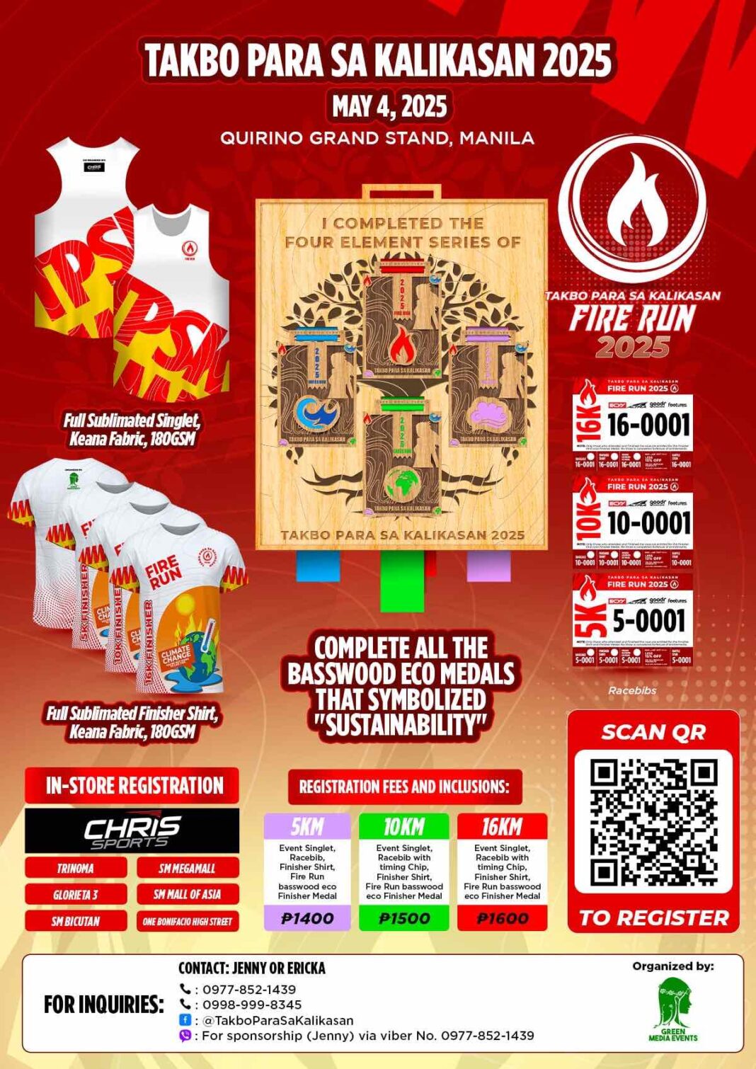 Takbo Para Sa Kalikasan (FIRE) 2025 in Quirino Grandstand | Pinoy Fitness