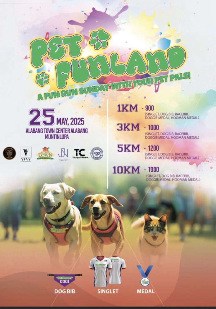 Pet Funland Fun Run 2025 in Alabang | Pinoy Fitness