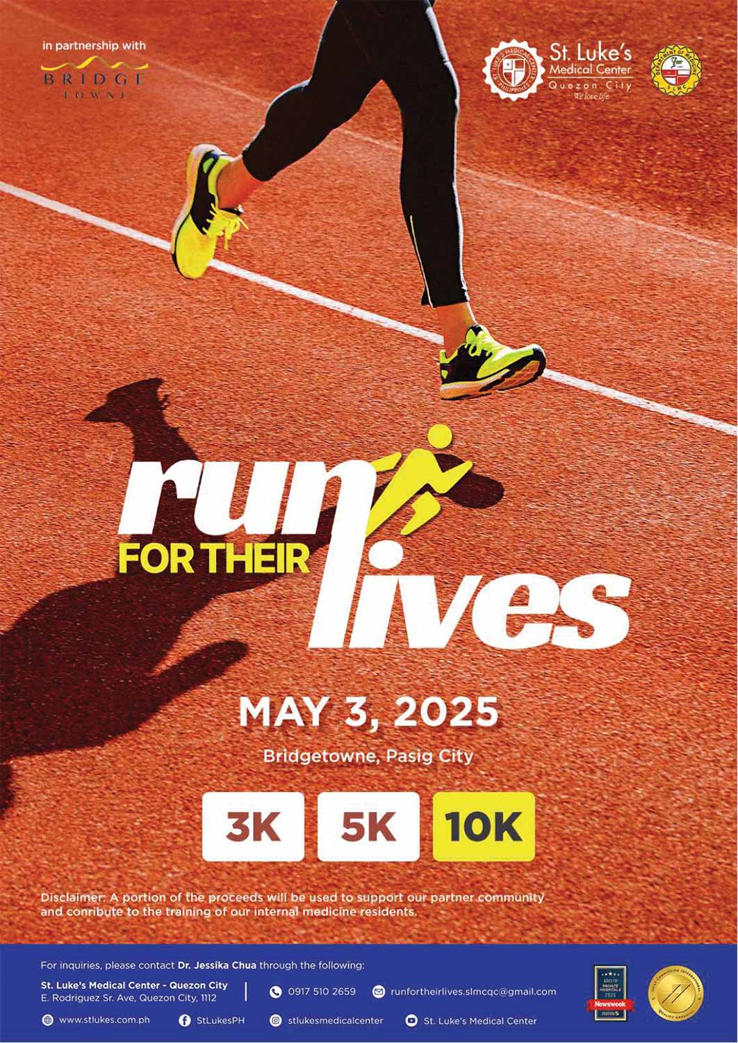 Run For Their Lives 2025 at Bridgetowne, Pasig | Pinoy Fitness
