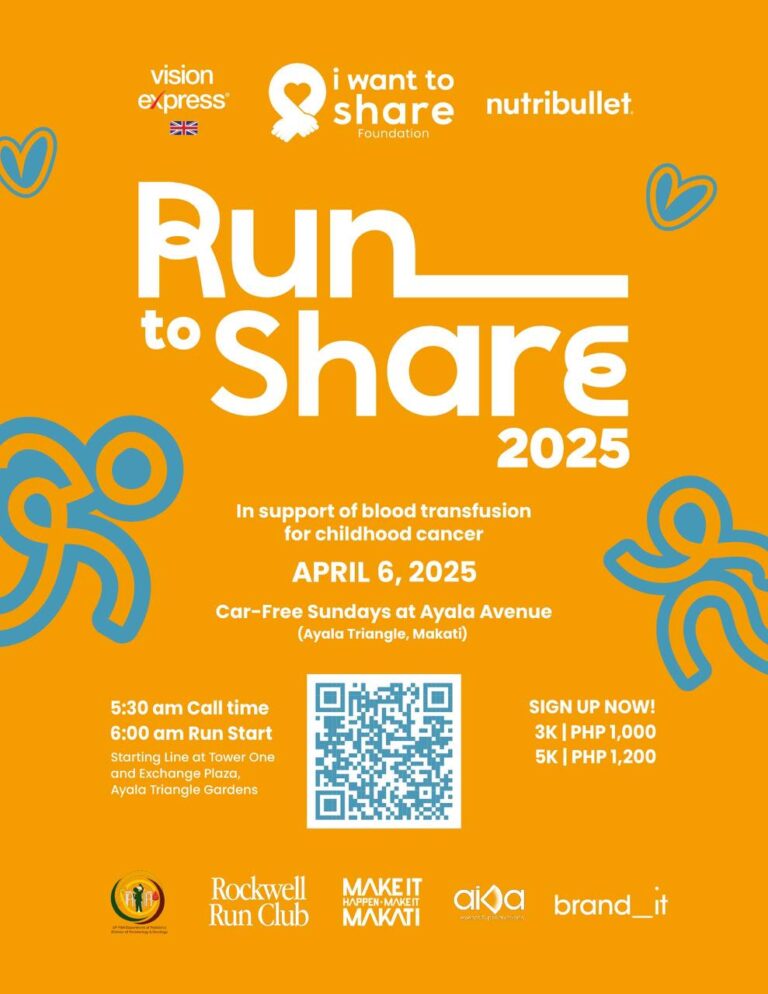 Run to Share 2025 in Ayala Triangle | Pinoy Fitness