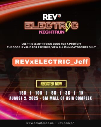 REV Electric NightRun 2025 in SM MOA | Pinoy Fitness