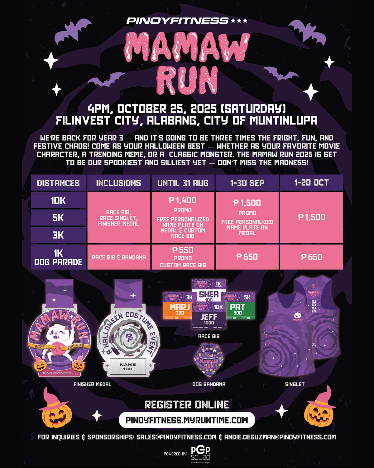PF Mamaw Run 2025 – A Halloween Costume Event | Pinoy Fitness