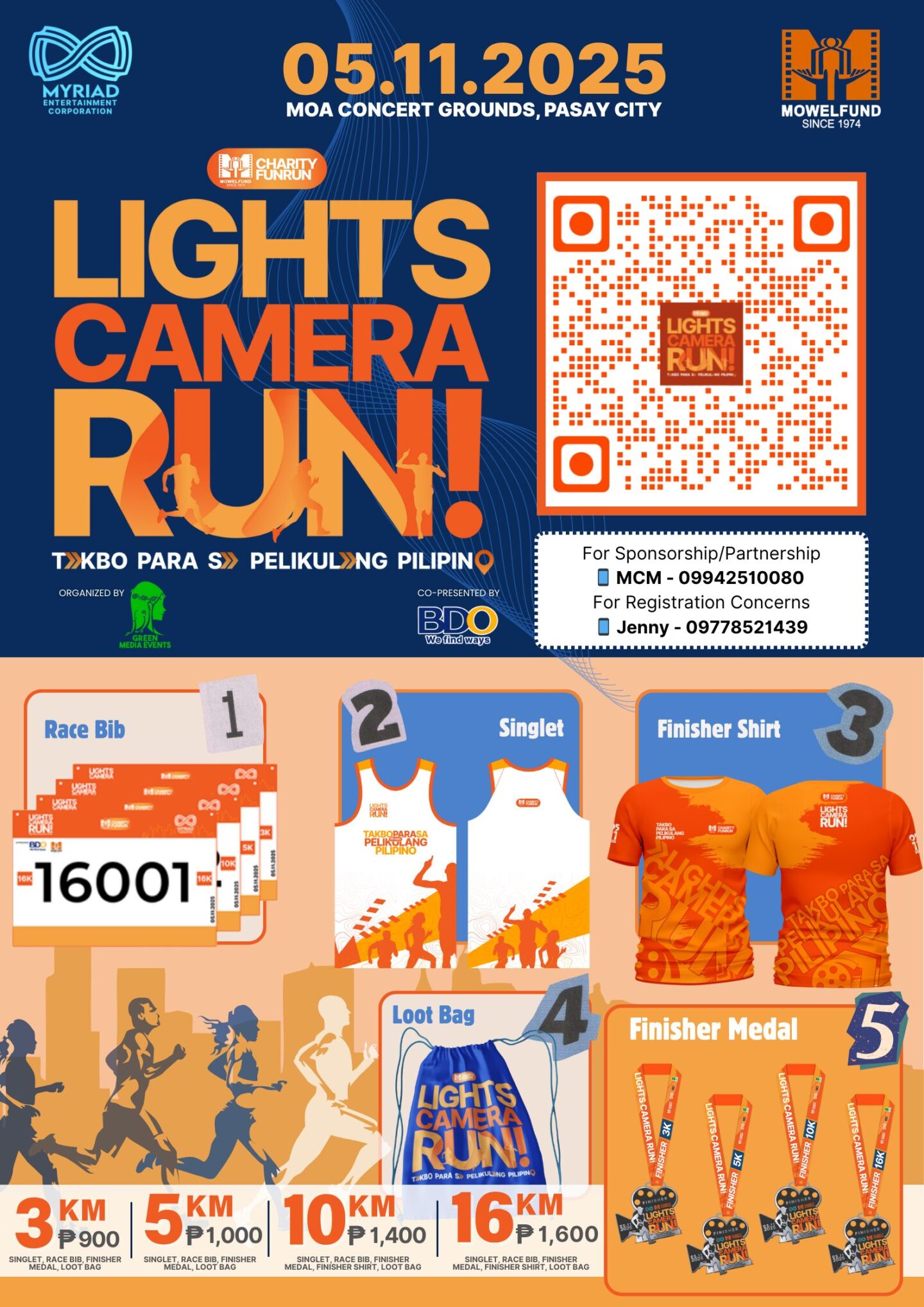 Lights, Camera, Run 2025 in SM MOA | Pinoy Fitness