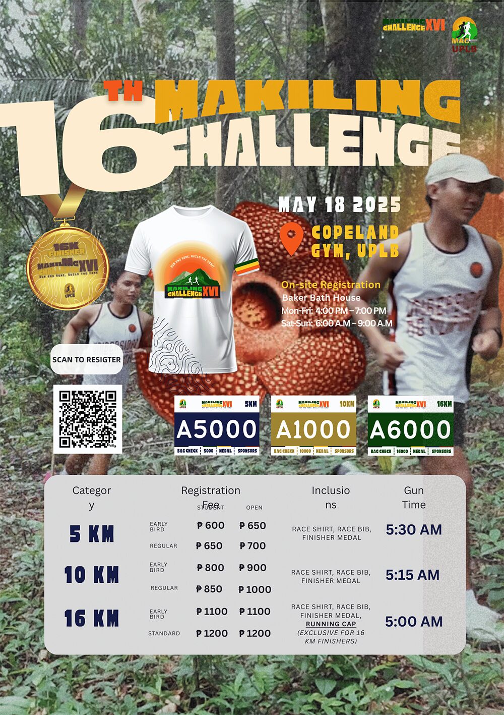 16th Makiling Challenge 2025 in UPLB | Pinoy Fitness