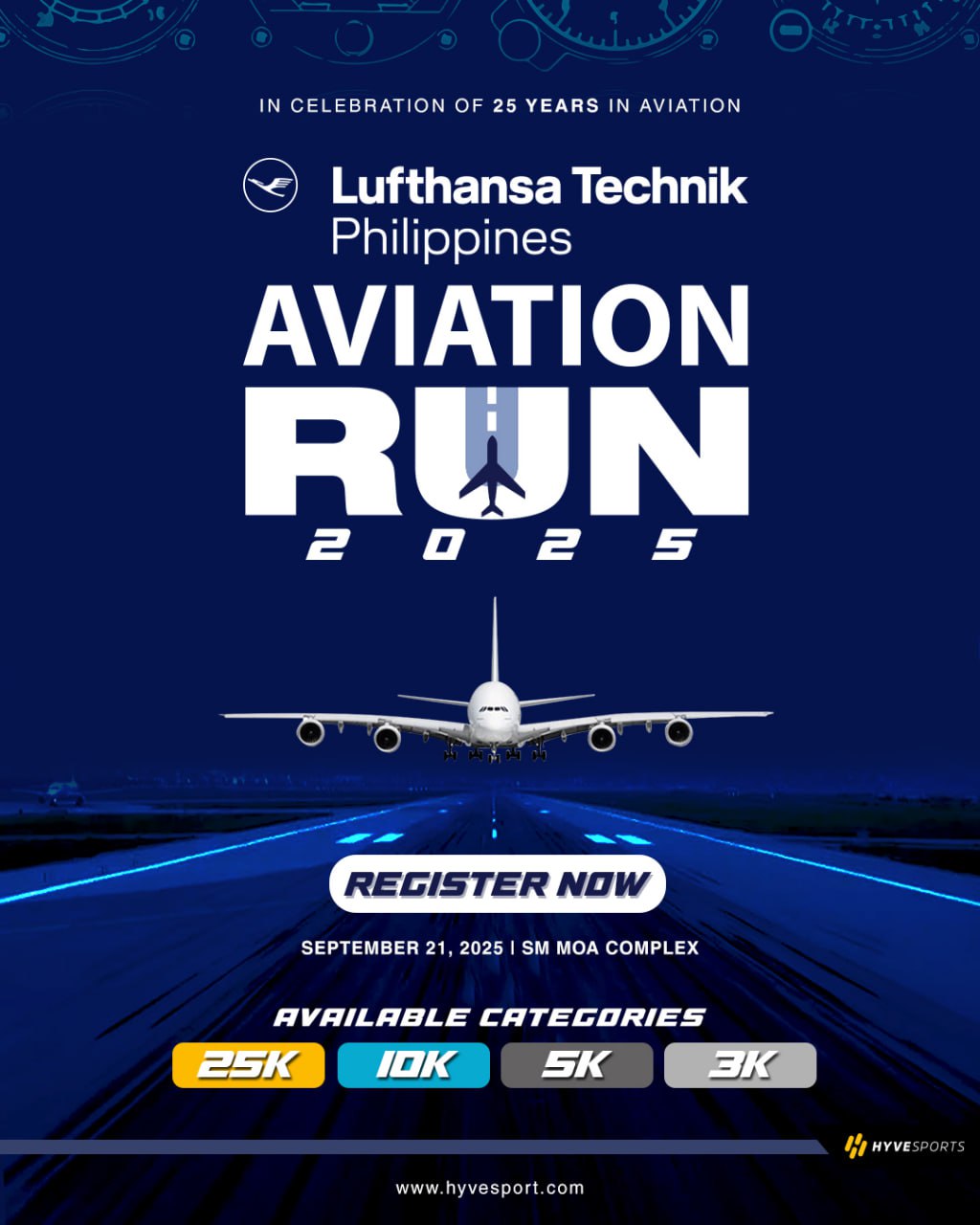 Lufthansa Technik Aviation Run 2025 in SM MOA | Pinoy Fitness