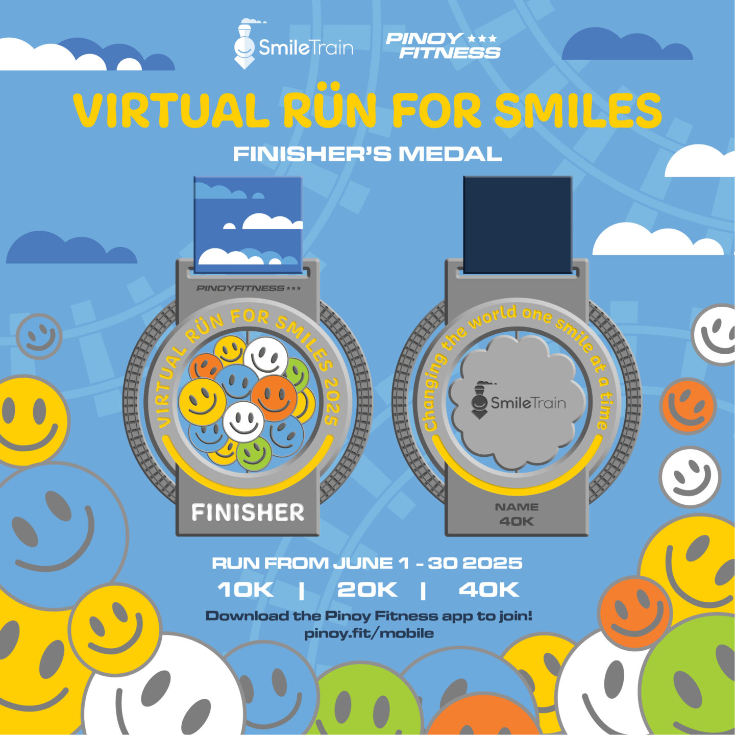 Smile Train Virtual Run for Smiles 2025 | Pinoy Fitness