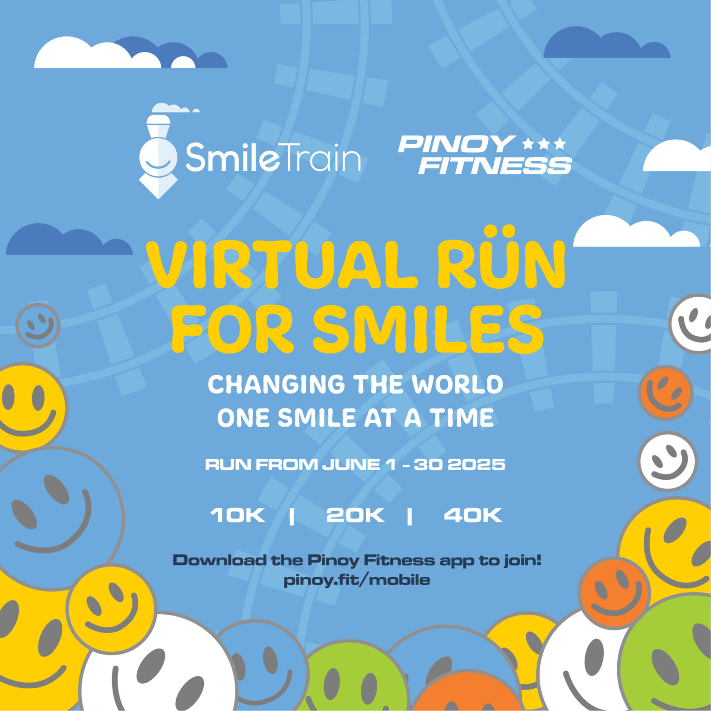Smile Train Virtual Run for Smiles 2025 | Pinoy Fitness