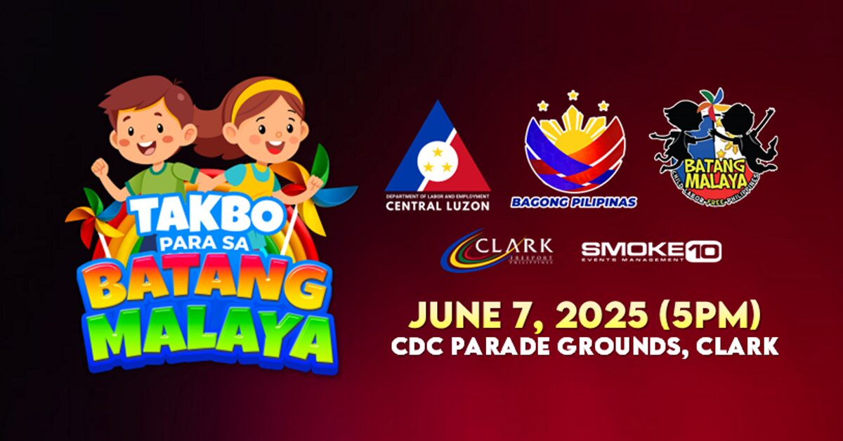 Takbo Para sa Batang Malaya 2025 in Clark Parade Grounds | Pinoy Fitness