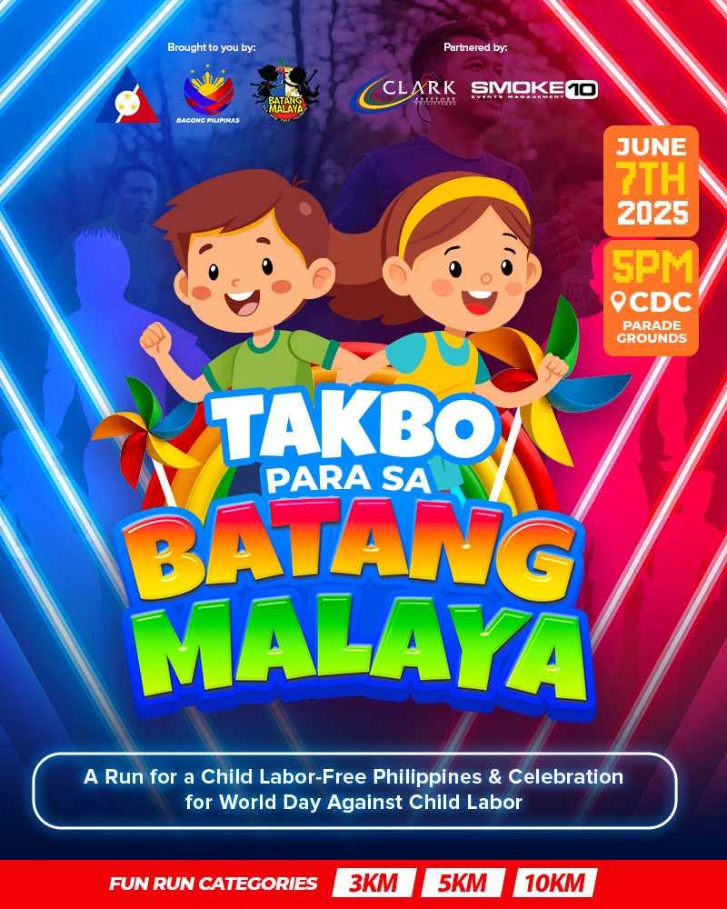 Takbo Para sa Batang Malaya 2025 in Clark Parade Grounds | Pinoy Fitness