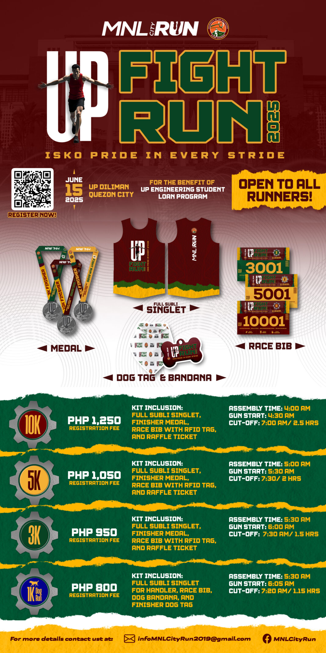 UP Fight Run 2025 in UP Diliman | Pinoy Fitness