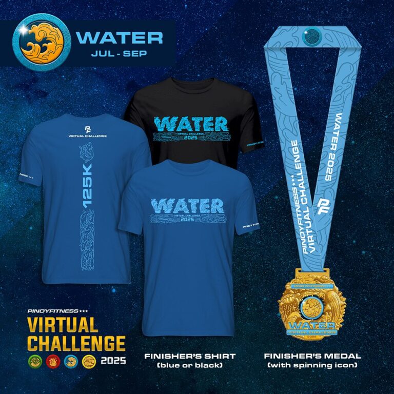 Pinoy Fitness WATER Virtual Challenge (2025) | Pinoy Fitness
