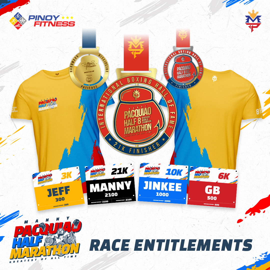 Manny Pacquiao Half Marathon 2025 in Parqal, Aseana City | Pinoy Fitness