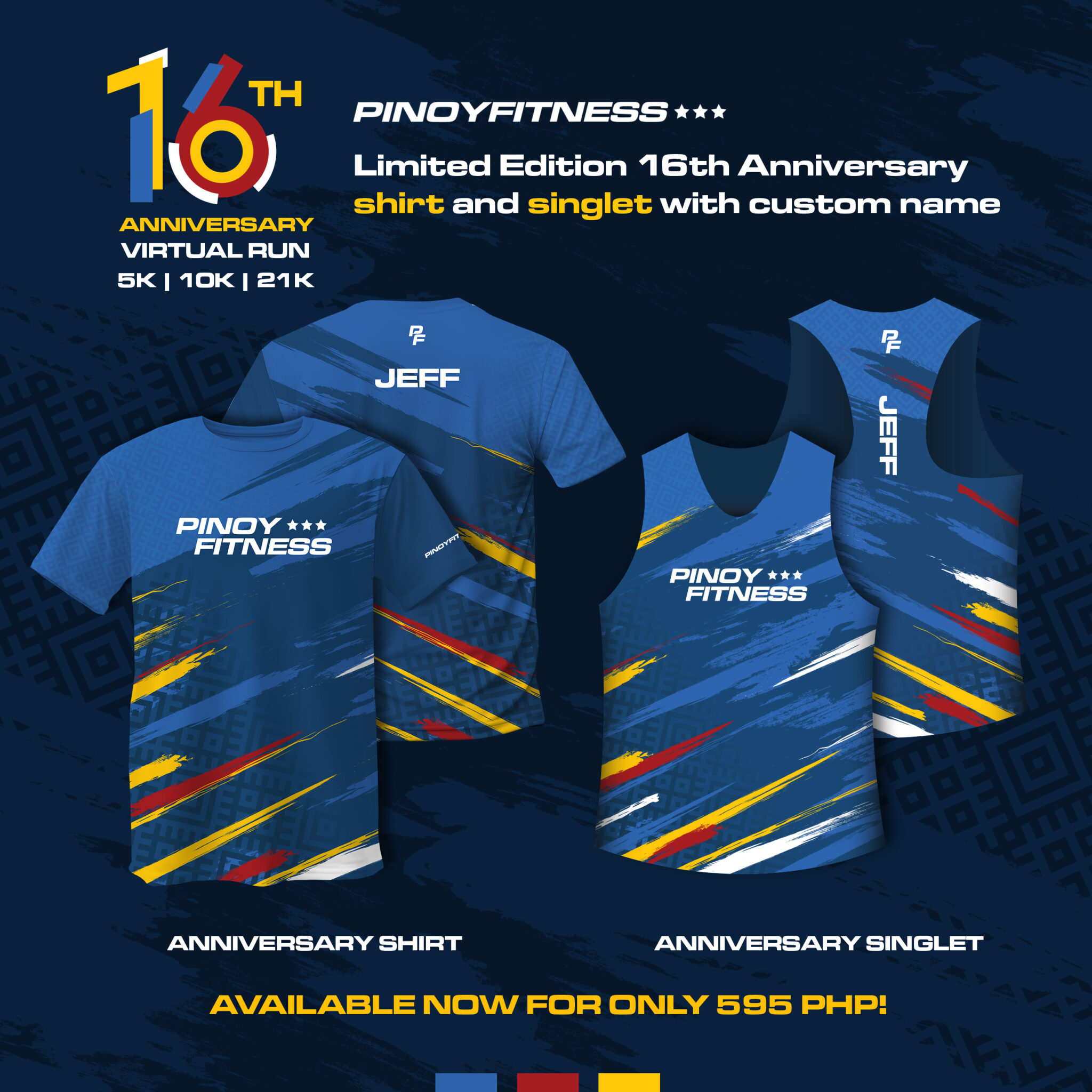Pinoy Fitness 16th Anniversary Virtual Run | Pinoy Fitness