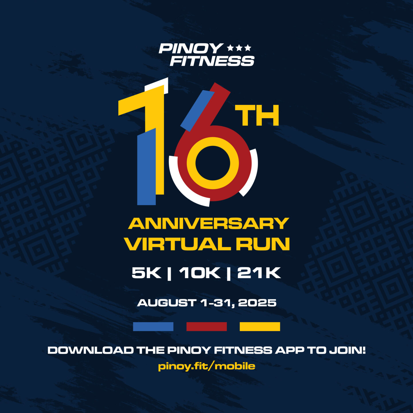 Pinoy Fitness 16th Anniversary Virtual Run | Pinoy Fitness
