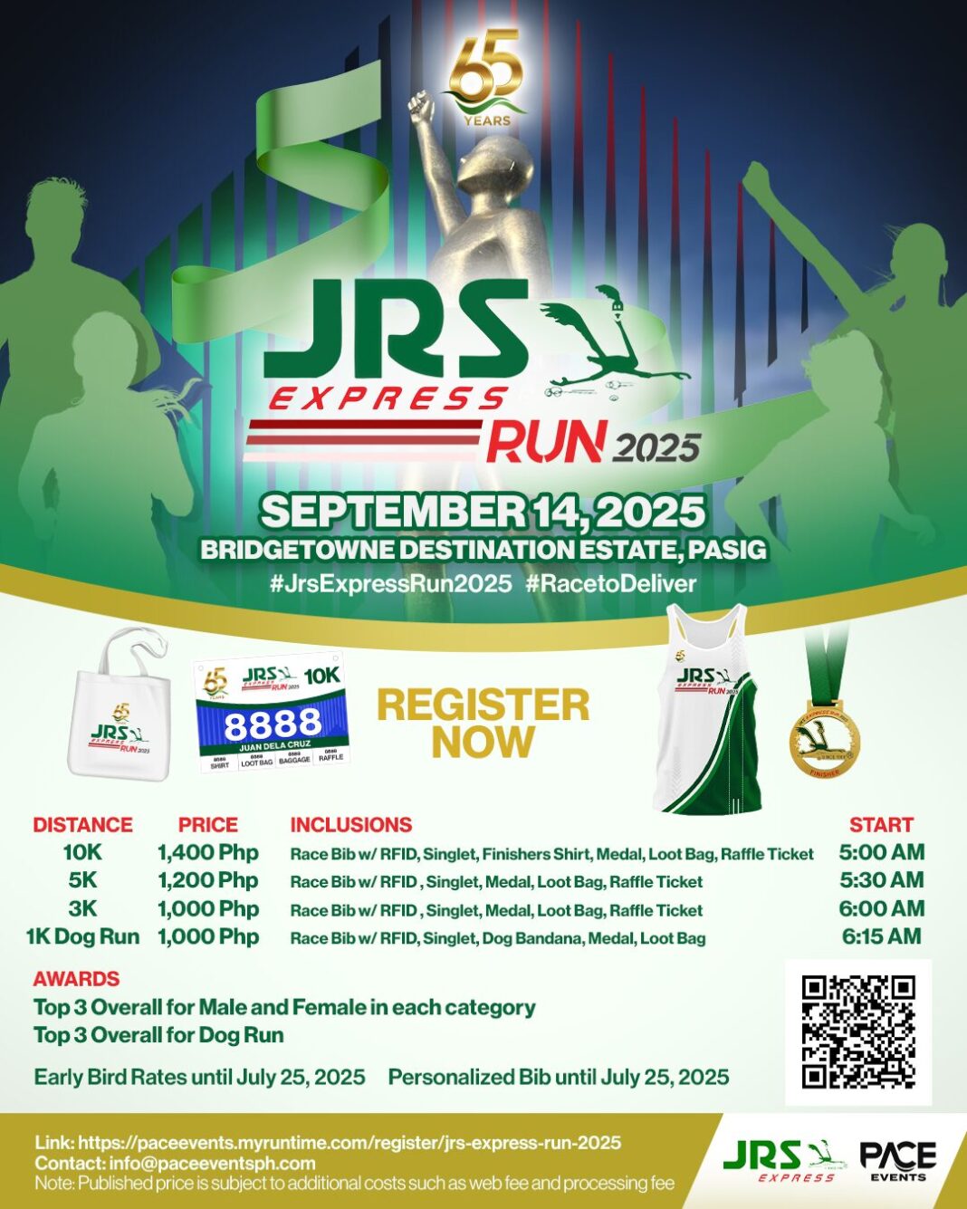 JRS Express Run 2025 in Pasig | Pinoy Fitness