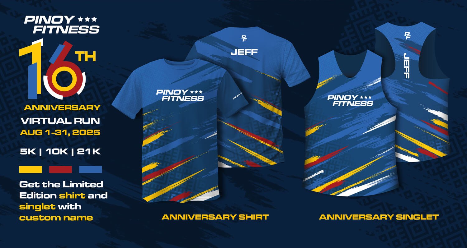 Pinoy Fitness 16th Anniversary Virtual Run | Pinoy Fitness
