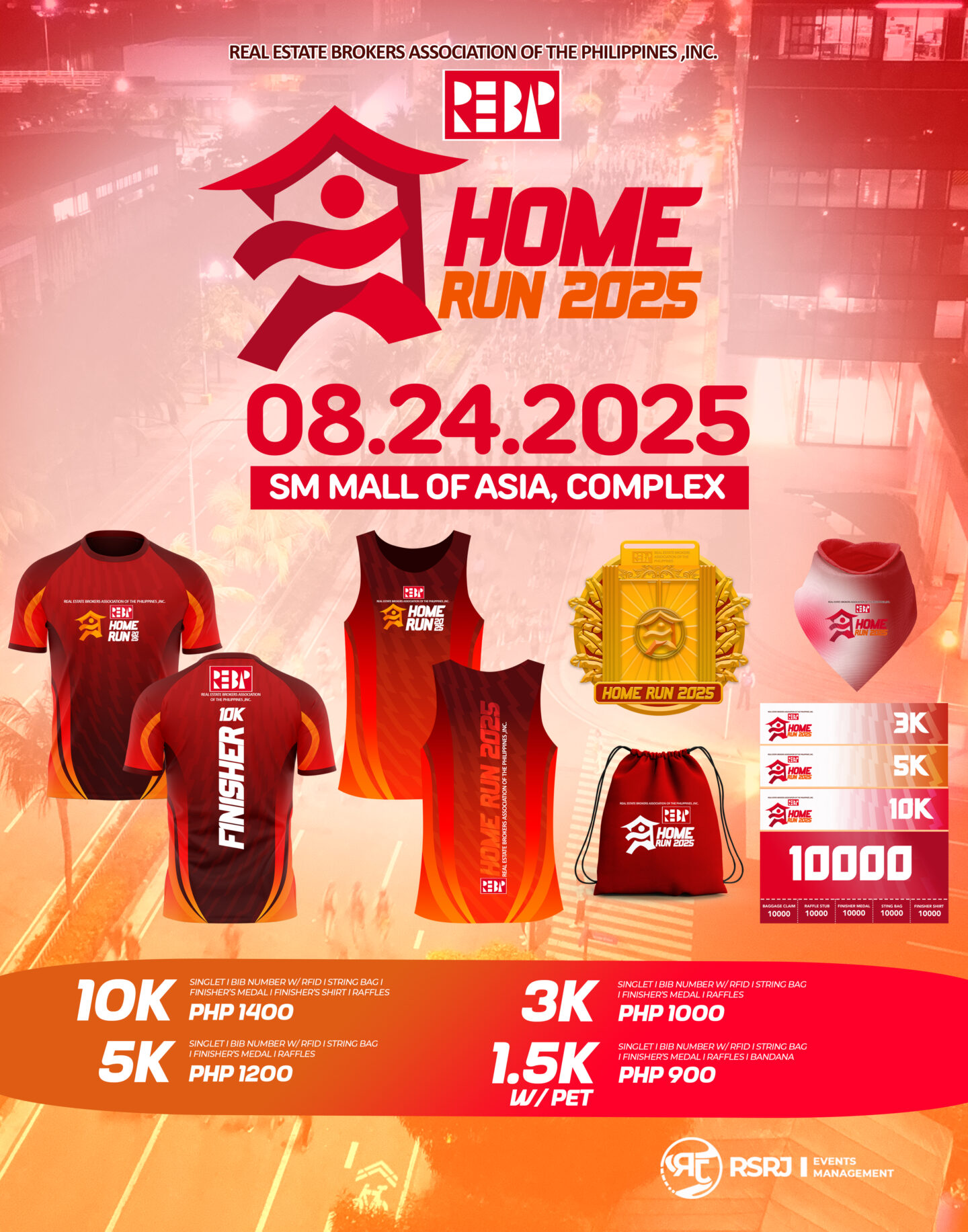 REBAP Home Run 2025 in SM MOA | Pinoy Fitness