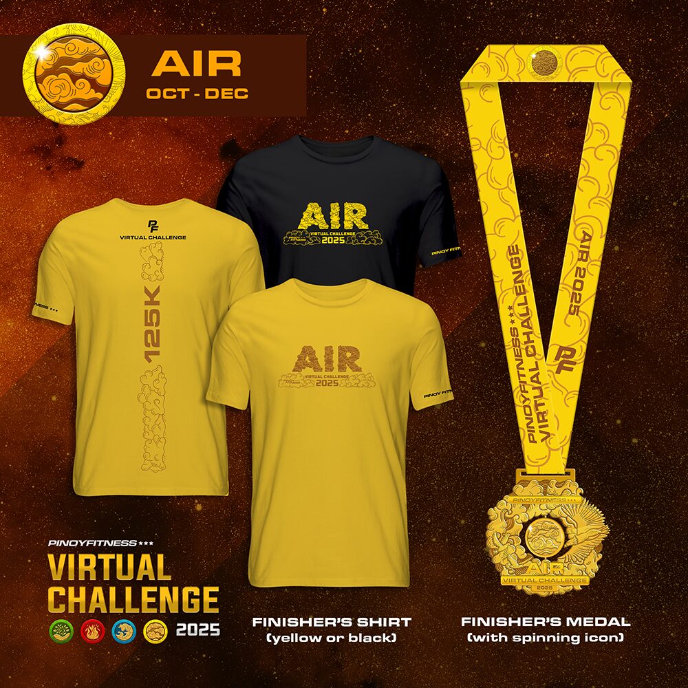 Pinoy Fitness AIR Virtual Challenge (2025) | Pinoy Fitness