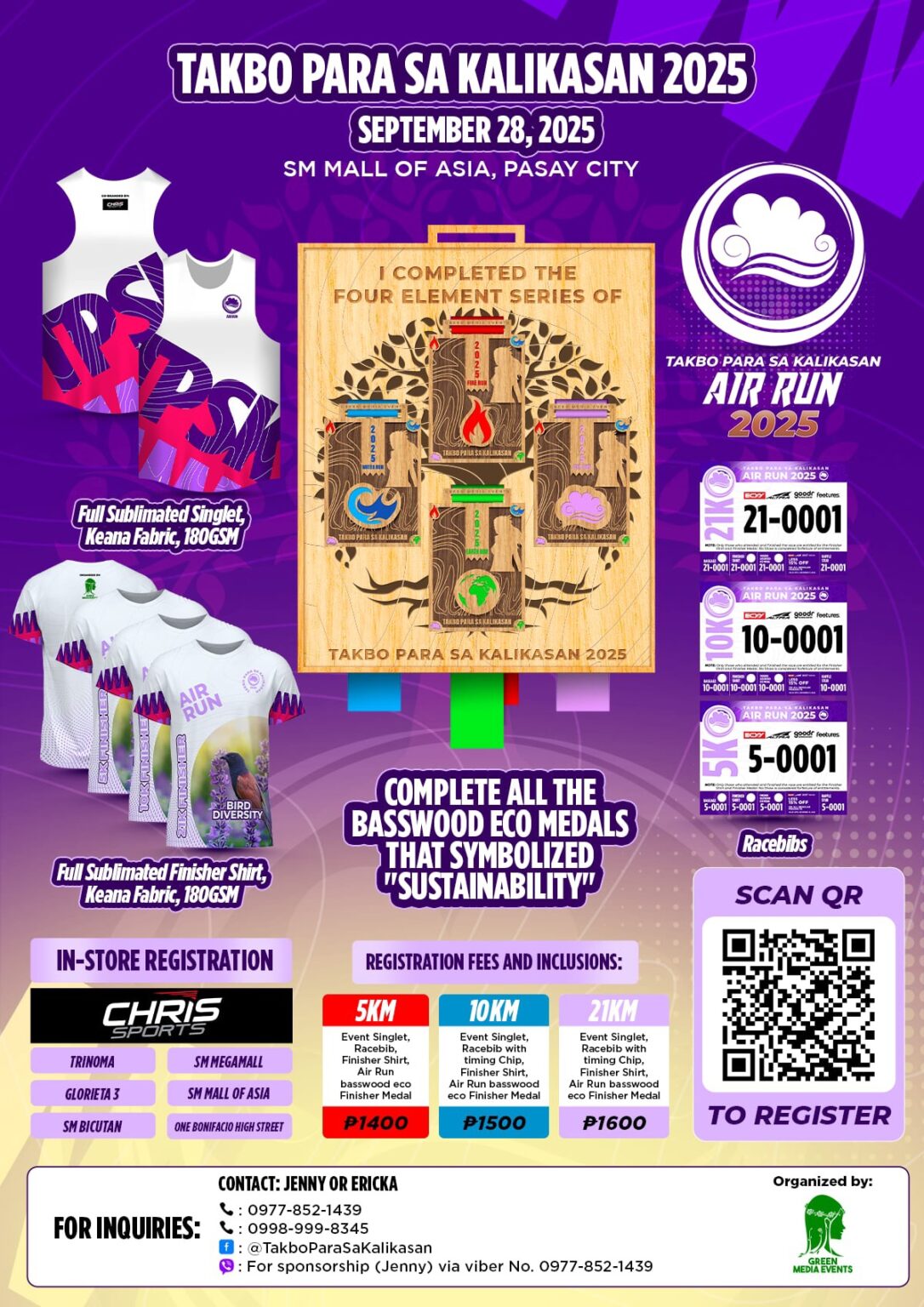 Takbo Para Sa Kalikasan (AIR) 2025 in SM MOA | Pinoy Fitness