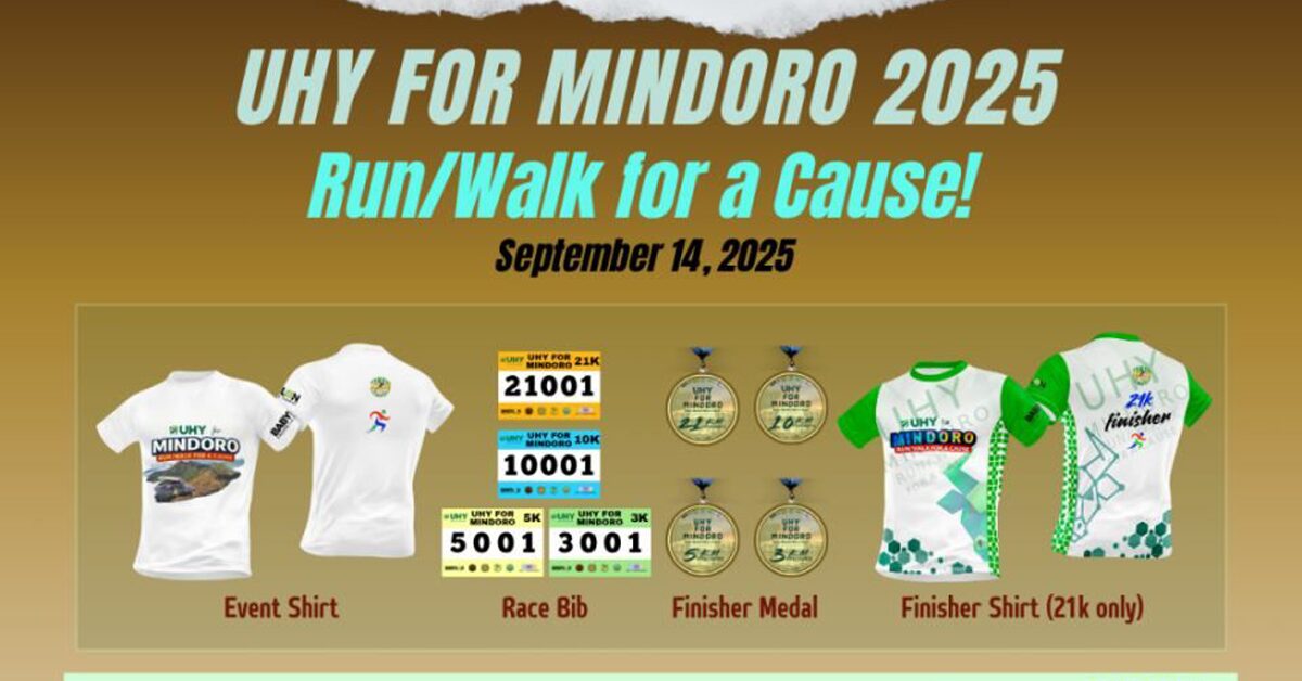 UHY Run for Mindoro 2025 | Pinoy Fitness