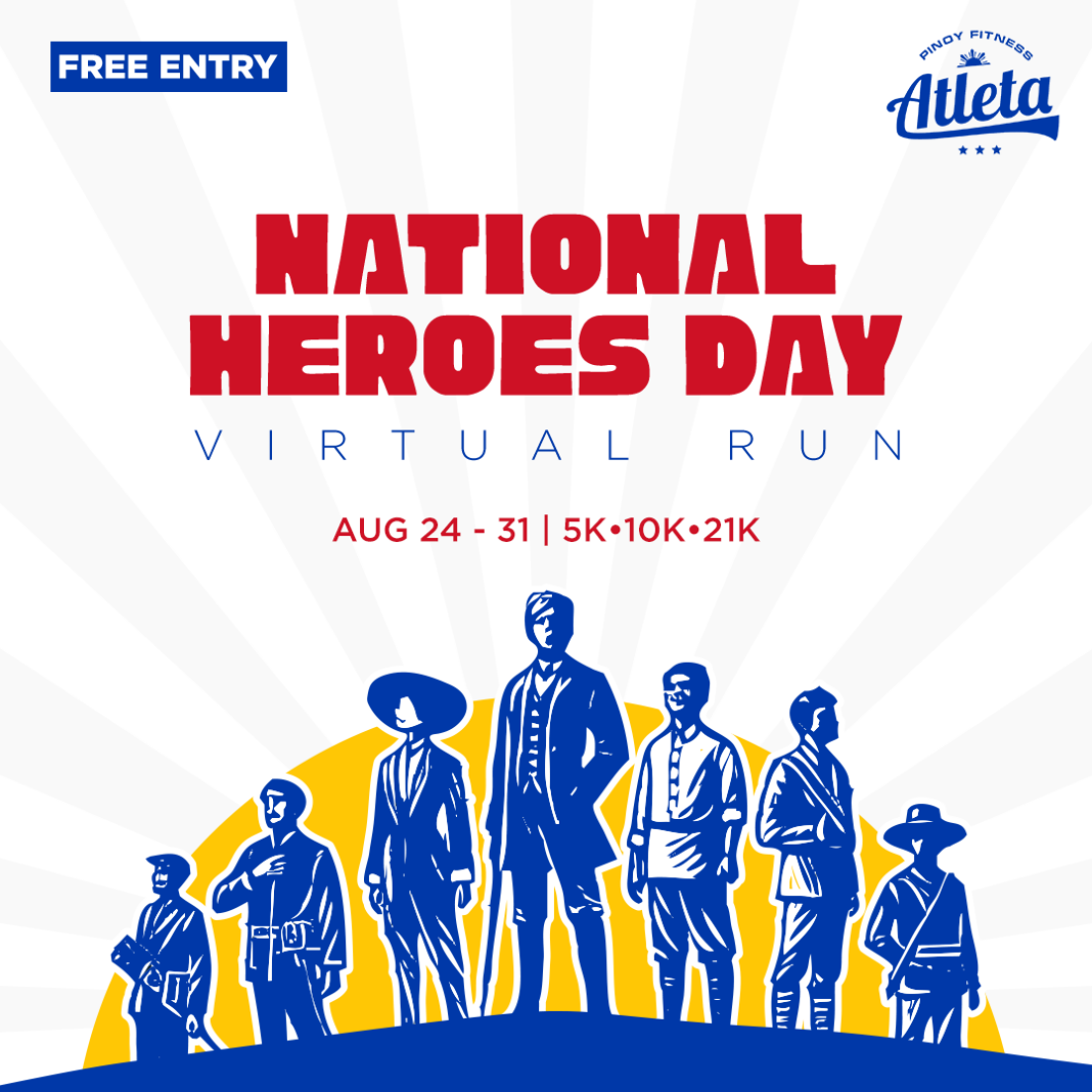 National Heroes Day Virtual Run (FREE) | Pinoy Fitness