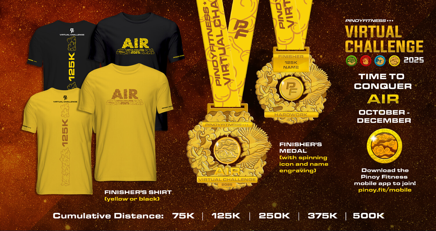 Pinoy Fitness AIR Virtual Challenge (2025) | Pinoy Fitness