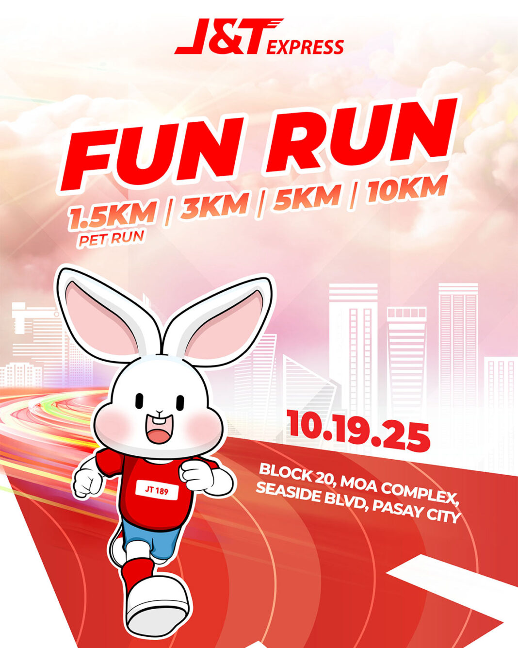 J&T Express Fun Run 2025 in SM MOA | Pinoy Fitness