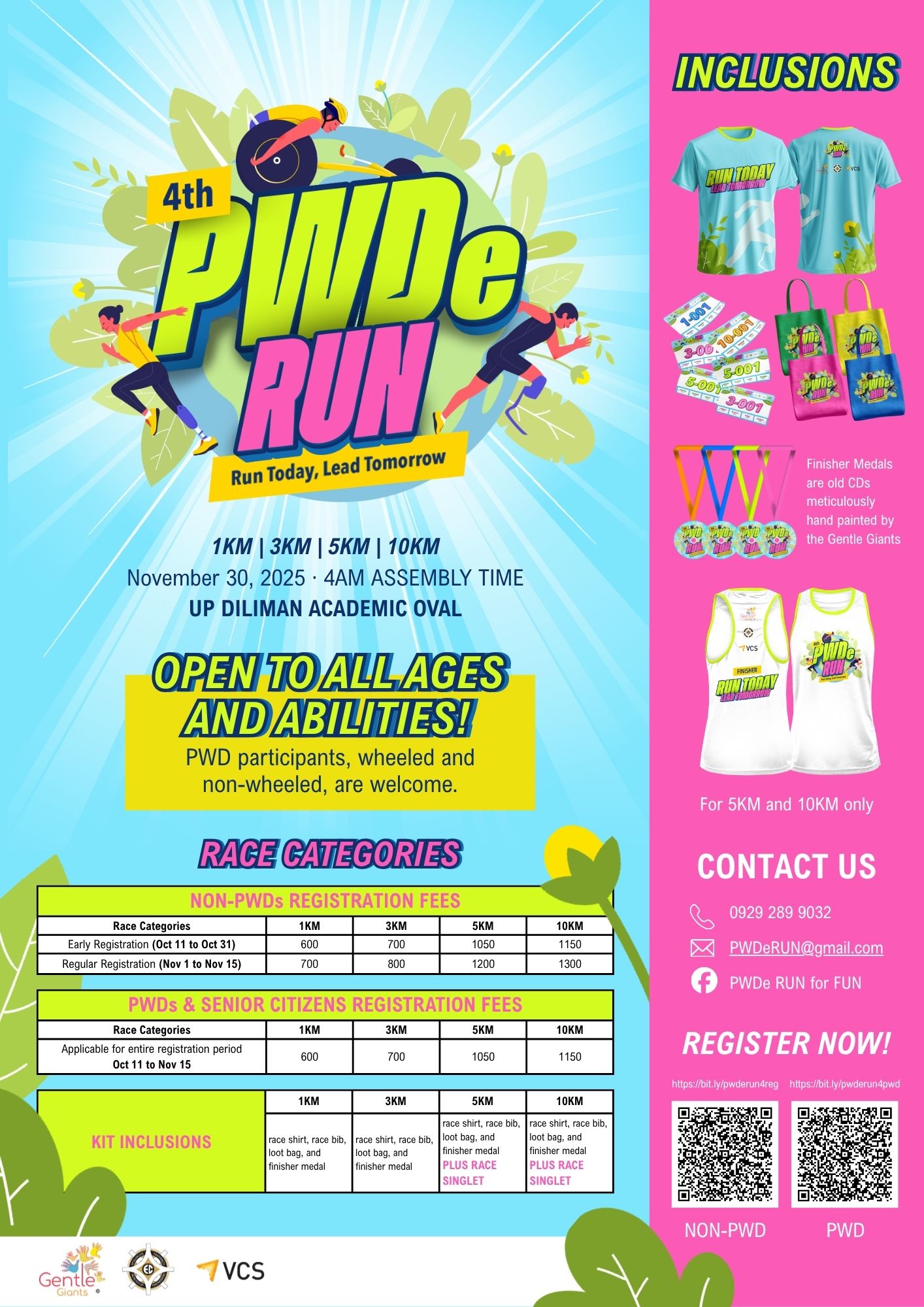 4th PWDe Run in UP Diliman | Pinoy Fitness