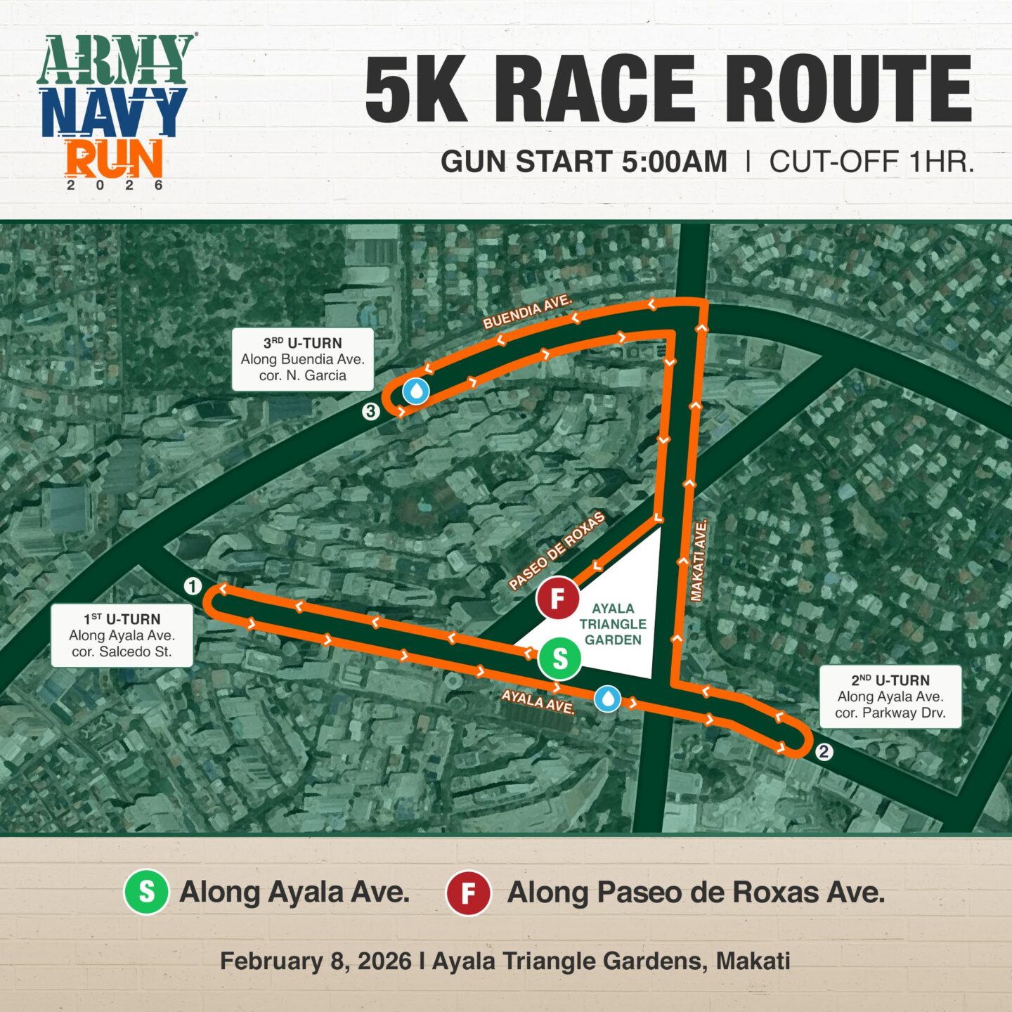 ArmyNavy Run 2026 in Ayala, Makati | Pinoy Fitness