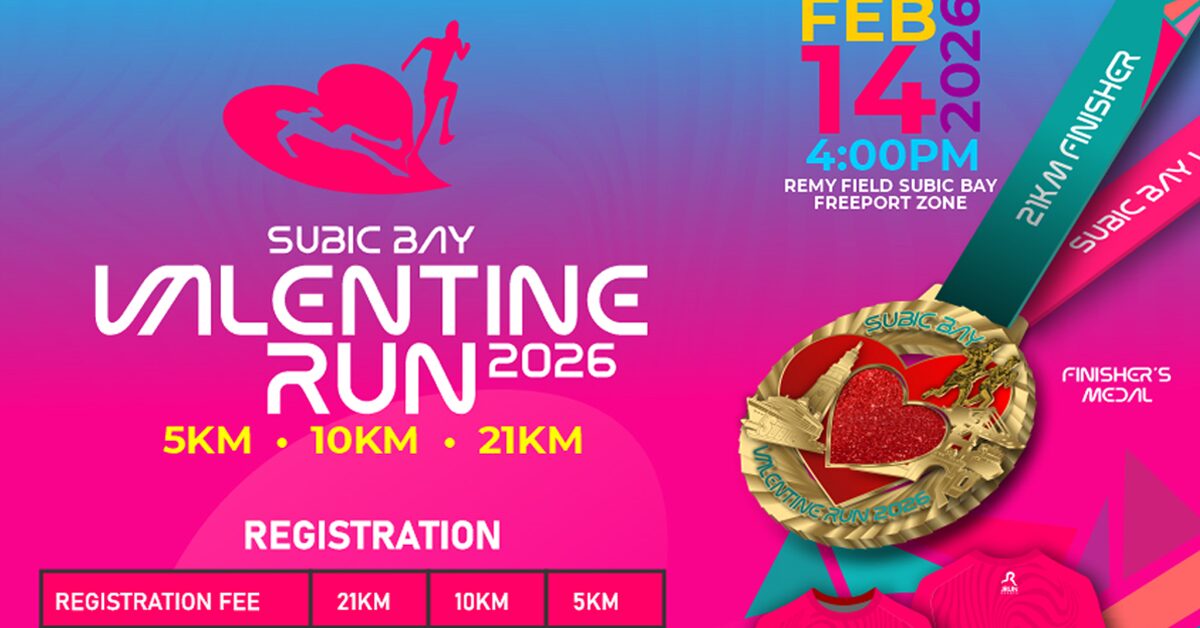 Subic Bay Valentine Run 2026 | Pinoy Fitness