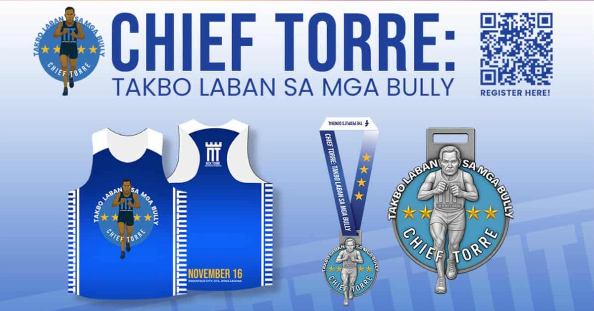 Chief Torre: Takbo Laban sa Mga Bully 2025 in Sta. Rosa, Laguna | Pinoy Fitness