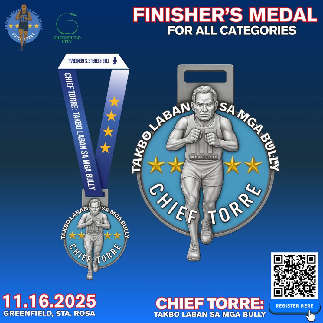 Chief Torre: Takbo Laban sa Mga Bully 2025 in Sta. Rosa, Laguna | Pinoy Fitness