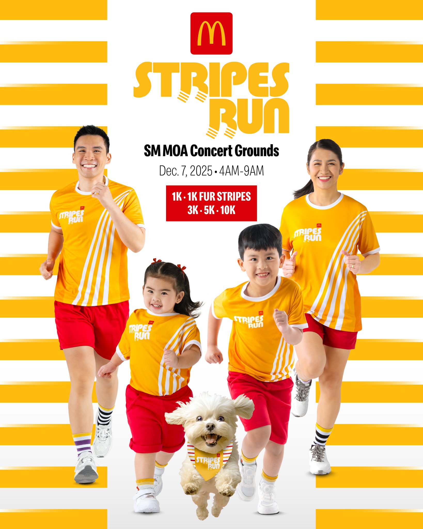 McDonald’s Stripes Run 2025 in SM MOA | Pinoy Fitness