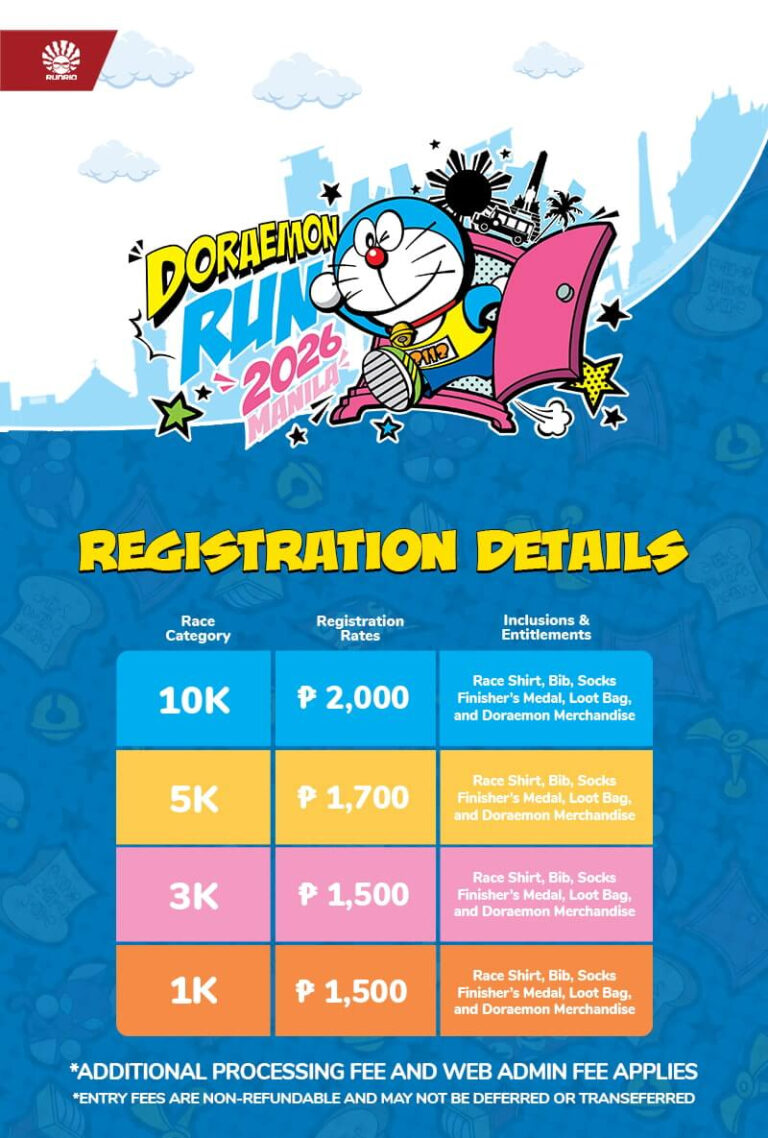 Doraemon Run: Philippines 2026 | Pinoy Fitness