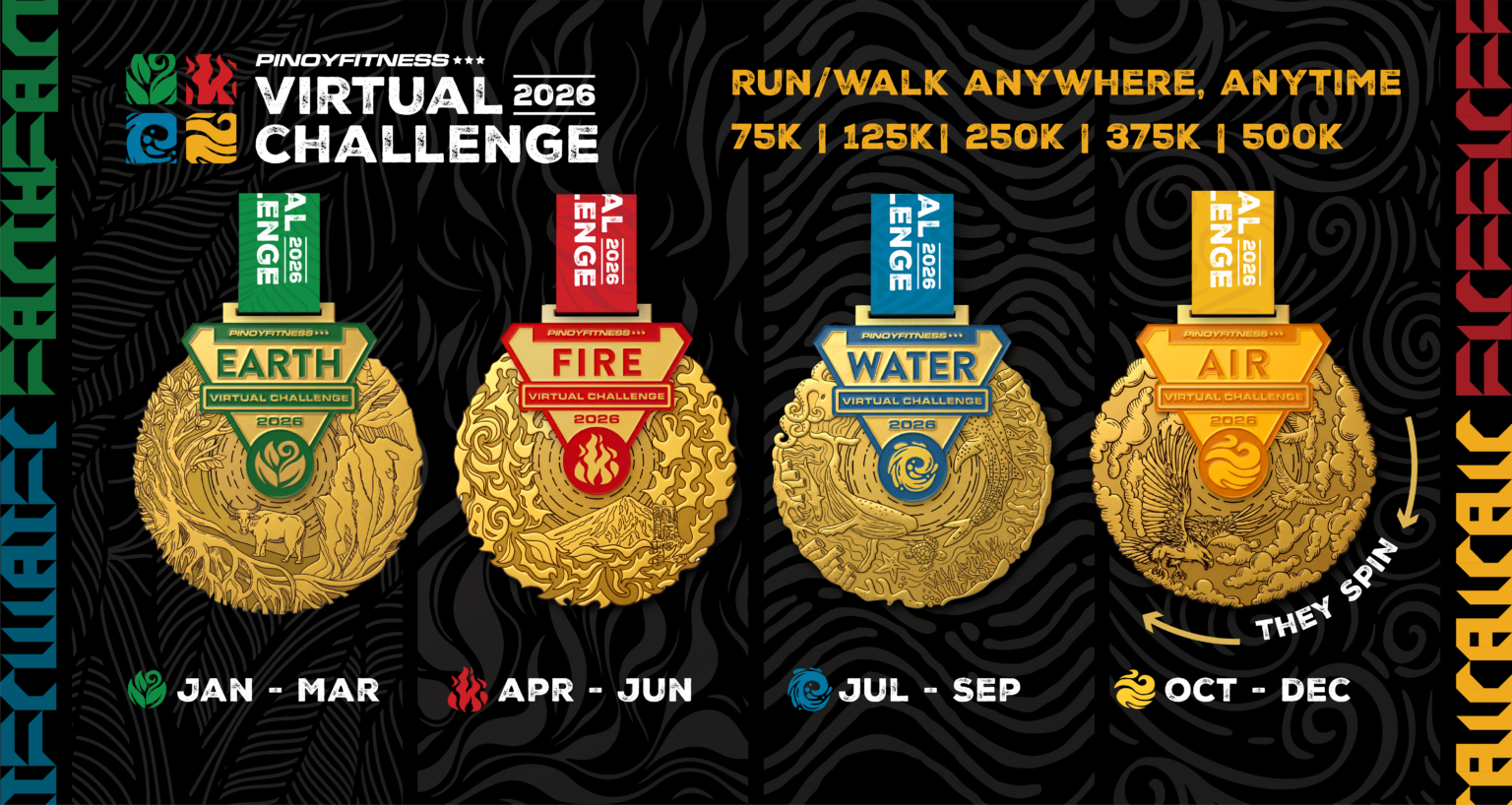 Pinoy Fitness EARTH Virtual Challenge (2026) | Pinoy Fitness