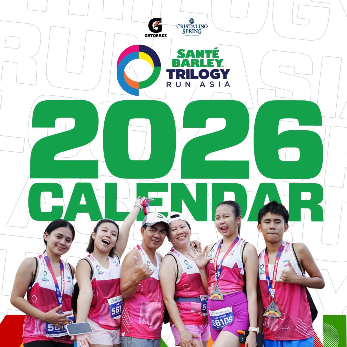 Santé Barley Trilogy Run Asia Is Back in 2026: Complete City Schedule ...