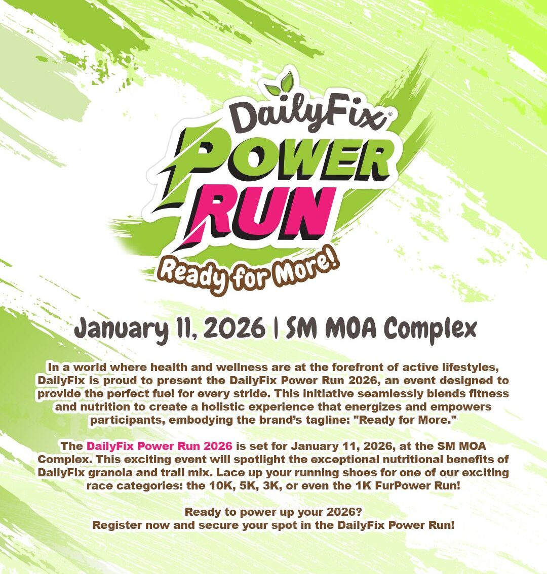 DailyFix Power Run 2026 in SM Mall of Asia | Pinoy Fitness