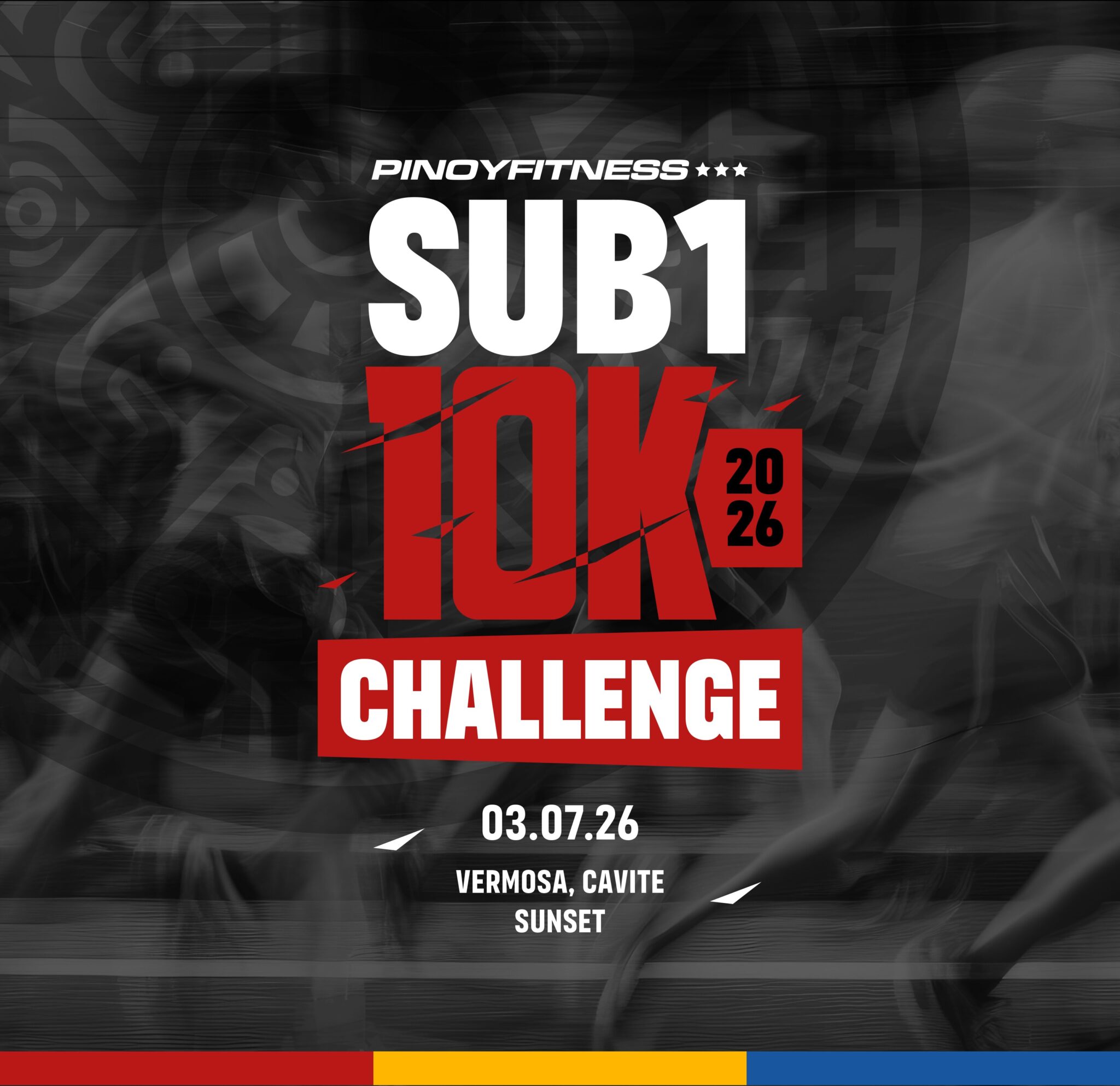 Pinoy Fitness SUB1 10K Sunset Challenge (Vermosa) 2026 | Pinoy Fitness