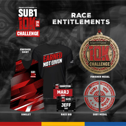 Pinoy Fitness SUB1 10K Sunset Challenge (Vermosa) 2026 | Pinoy Fitness