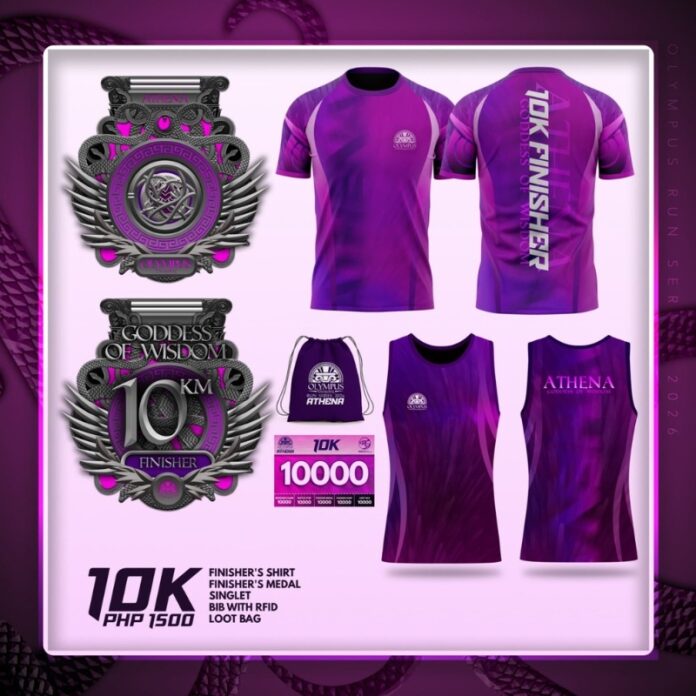 Athena Olympus Run 2026 in SM Mall of Asia | Pinoy Fitness