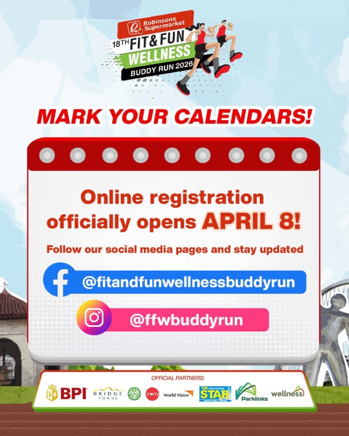 Robinsons Supermarket 18th Fit & Fun Wellness Buddy Run 2026 | Pinoy ...